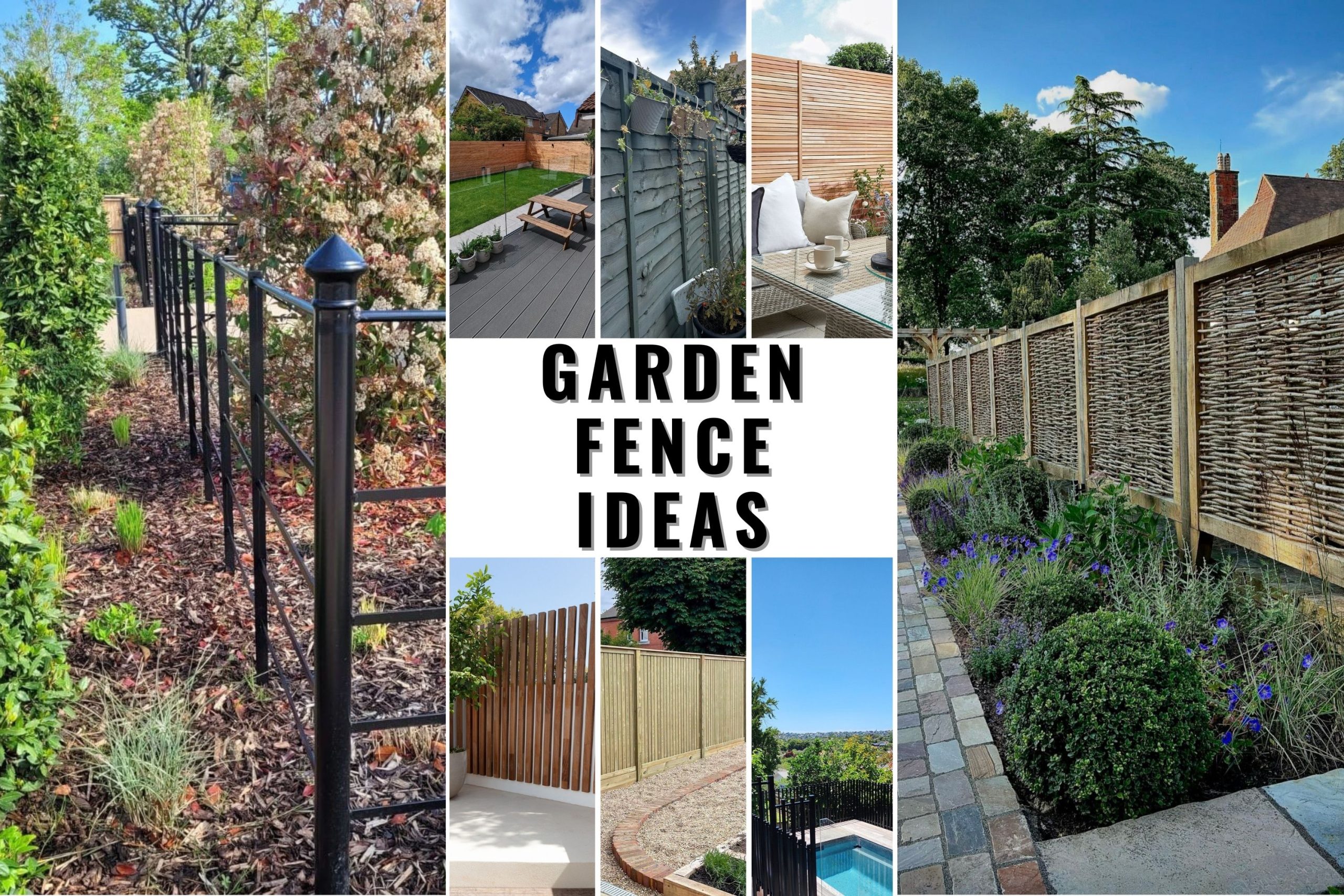 25 Garden Fence Ideas That Transform Your Outdoor Space with Style and ...