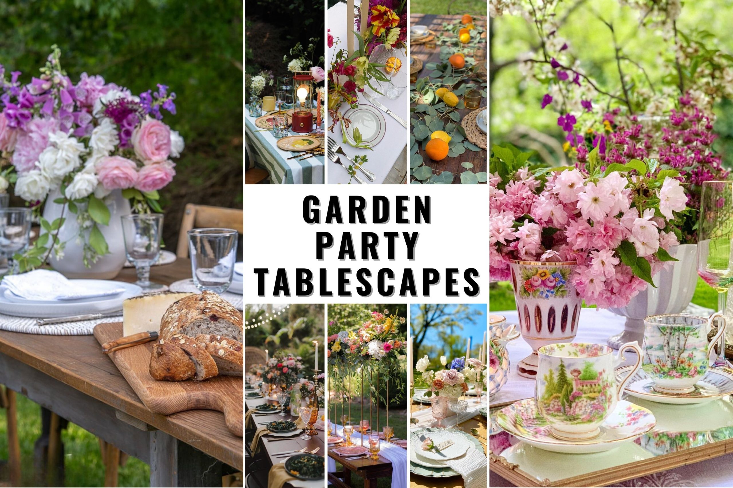 25 Garden Party Tablescapes to Transform Your Outdoor Space into a ...