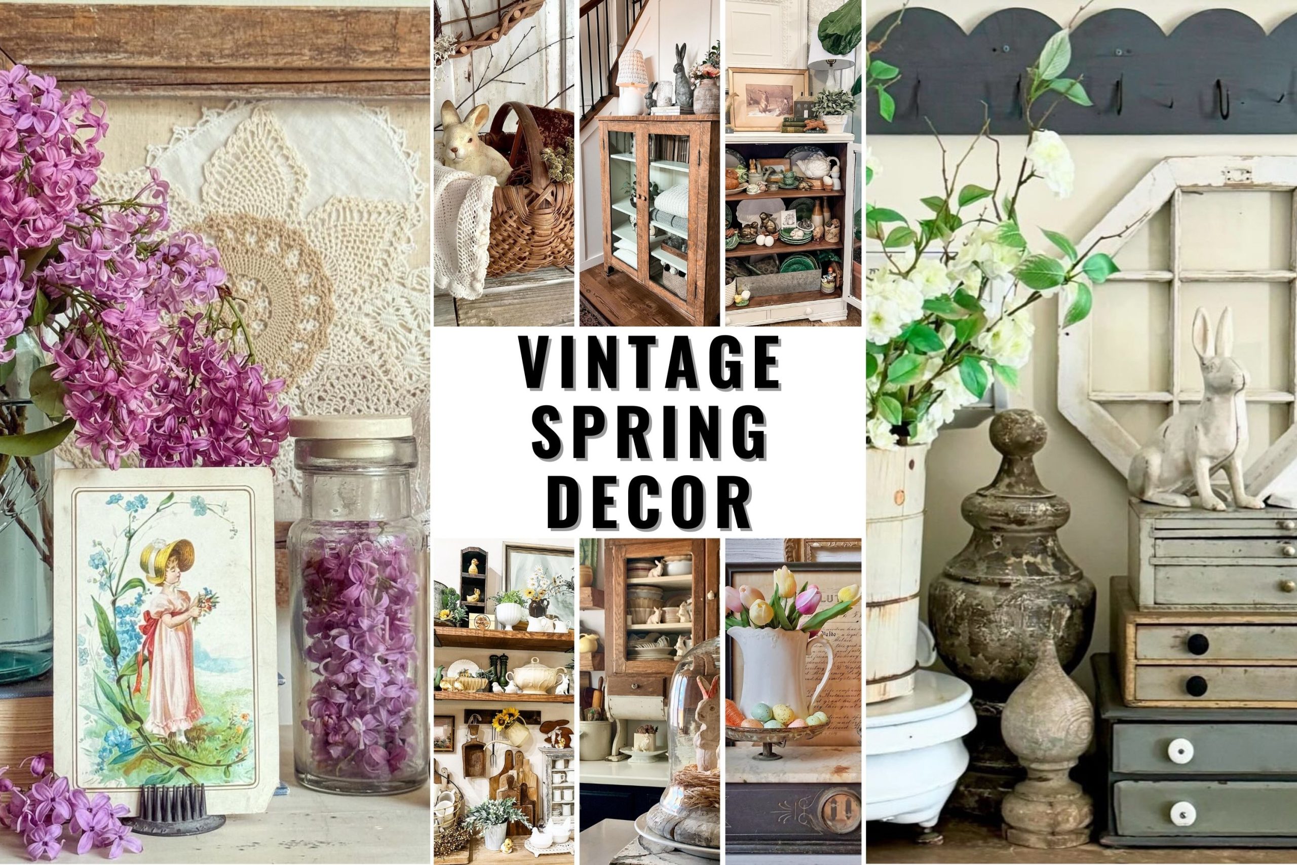 35 Vintage Spring Decor Ideas to Bring Timeless Charm and Freshness to ...