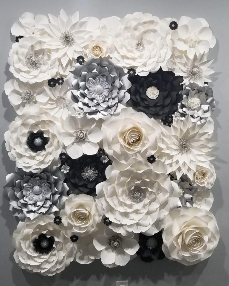 25 Gorgeous Paper Flower Wall Decor Ideas to Transform Your Space ...