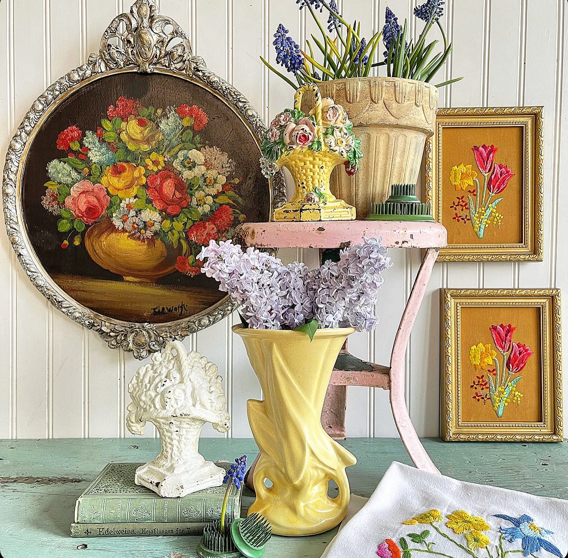 35 Vintage Spring Decor Ideas to Bring Timeless Charm and Freshness to ...