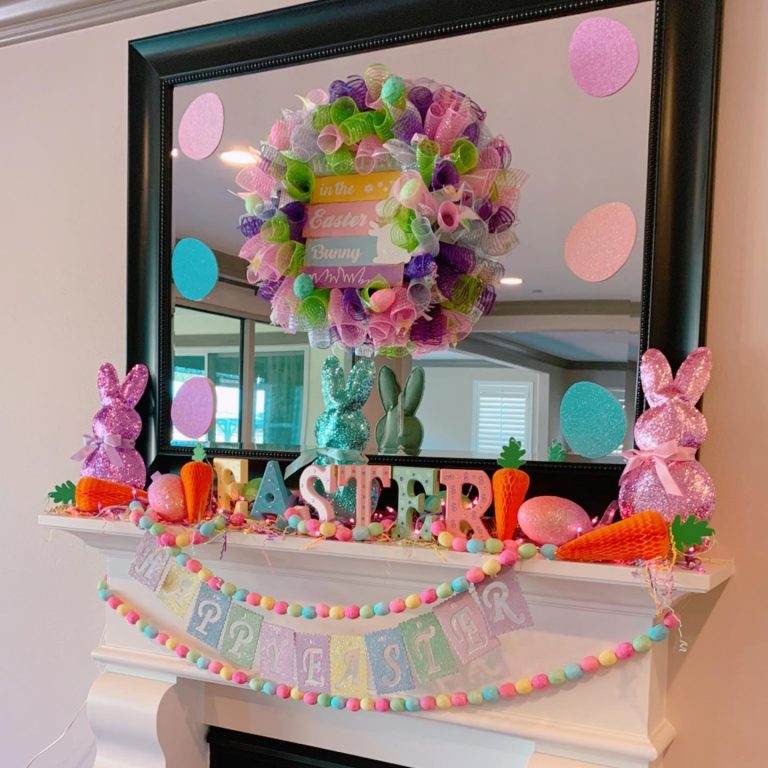 30 Easter Decorations to Brighten Your Home: Creative Ideas for DIY ...