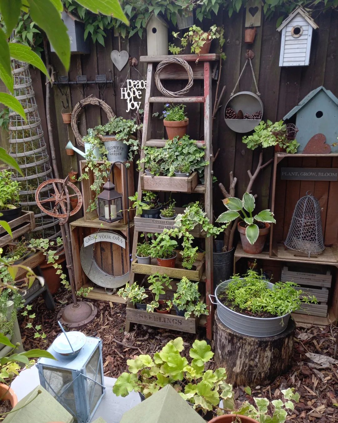 30 Rustic Garden Decor Ideas to Transform Your Outdoor Space into a ...