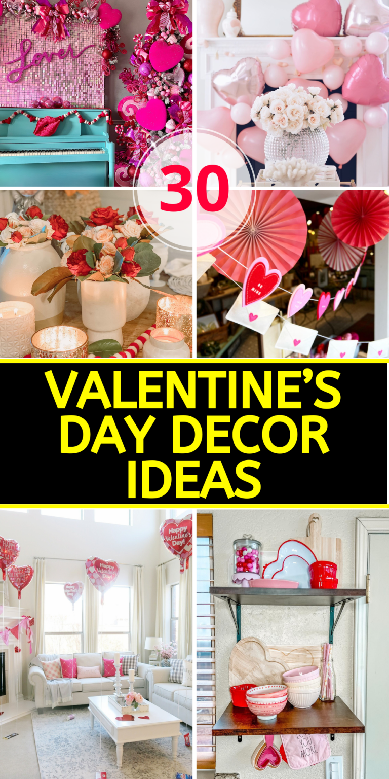 30 Valentine’s Day Decor Ideas to Fill Your Space with Love and Romance ...