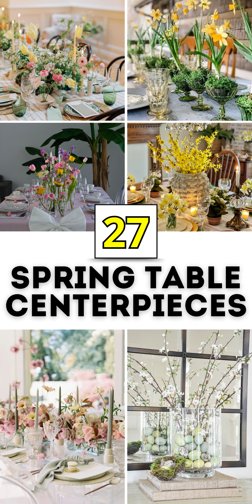 27 Spring Table Centerpieces: Stunning Ideas to Refresh Your Dining ...
