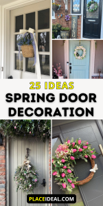 25 Fresh Spring Door Decoration Ideas to Welcome the Season in Style ...