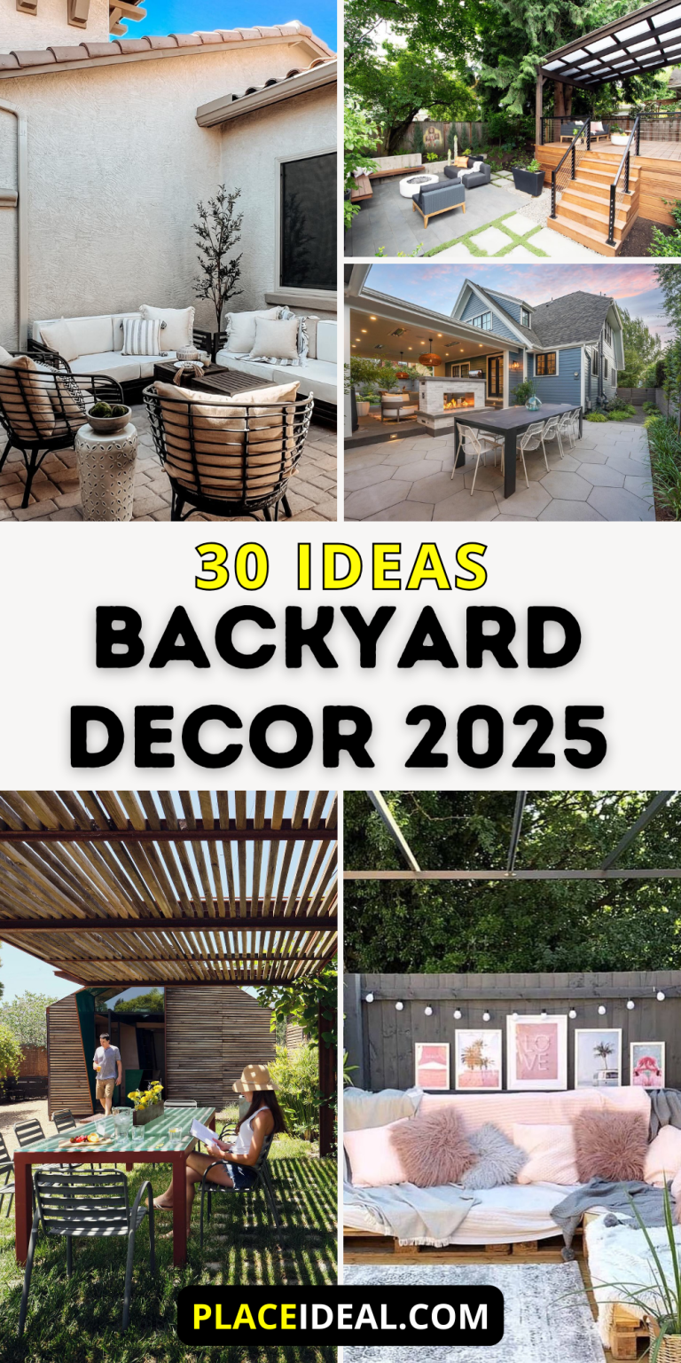 30 Backyard Decor 2025: Inspiring Ideas for a Stylish and Cozy Outdoor ...