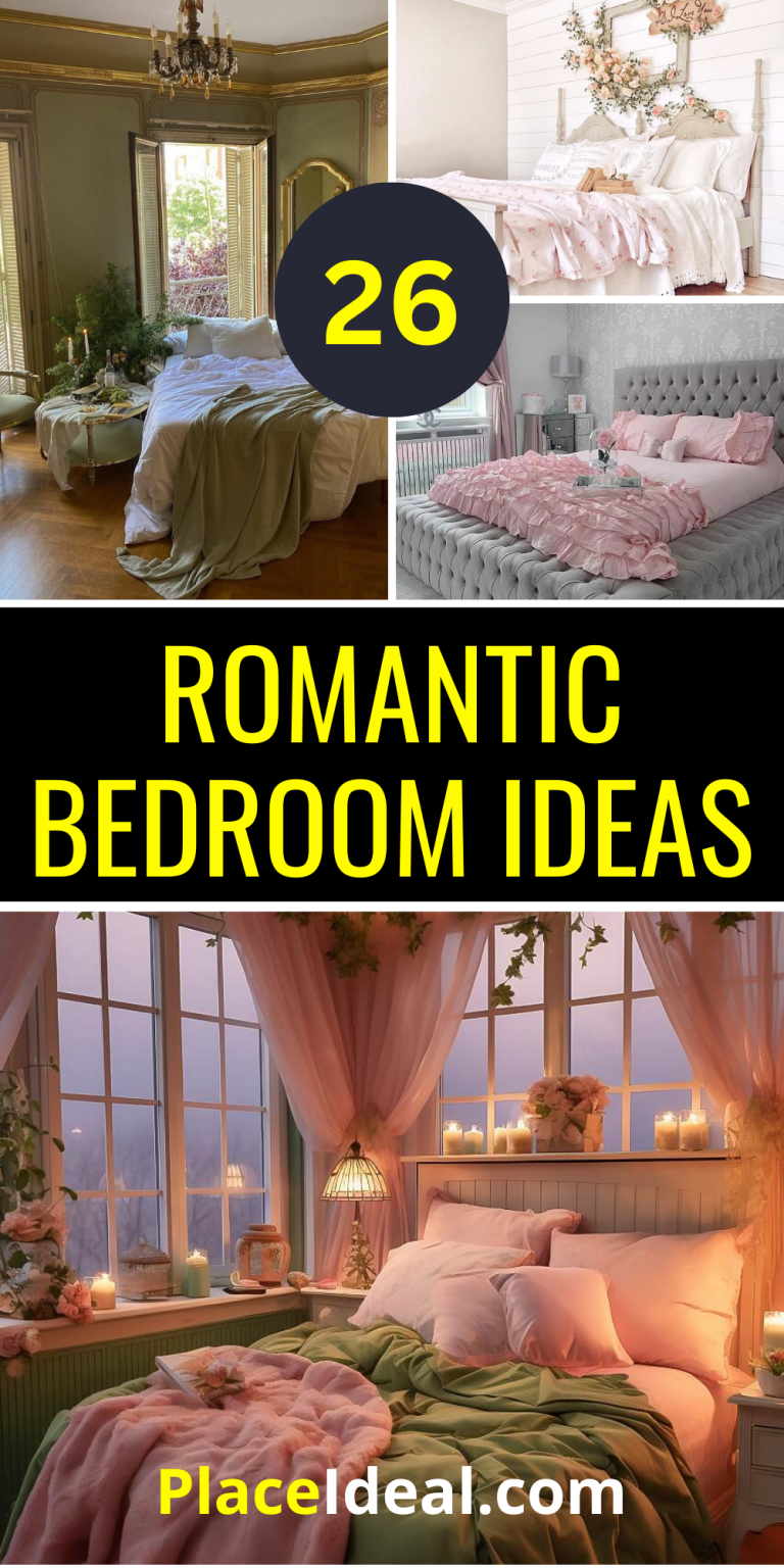 26 Romantic Bedroom Ideas to Transform Your Space into a Cozy Love ...