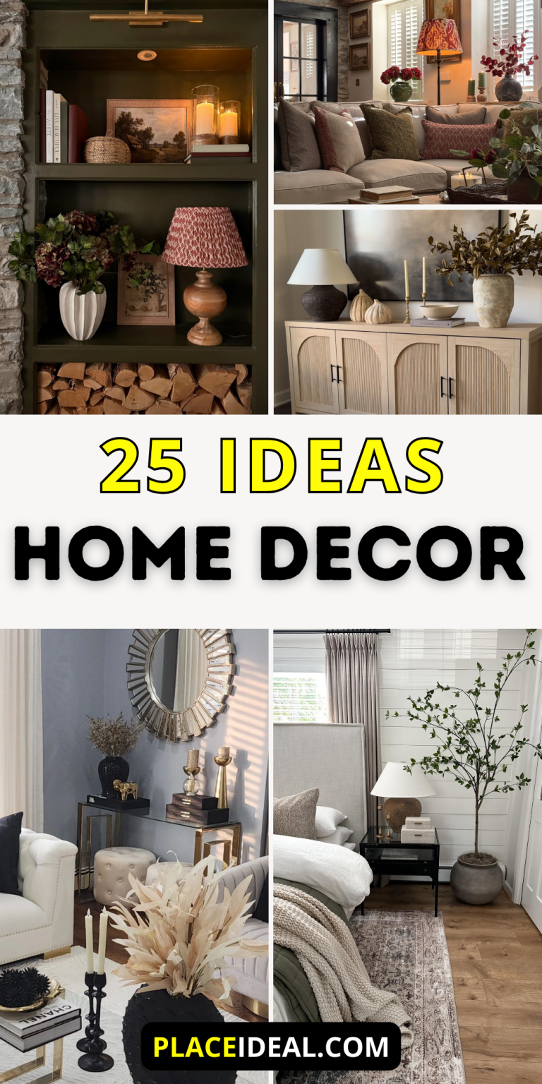 25 Home Decor Ideas to Transform Your Living Room, Bedroom, and More ...