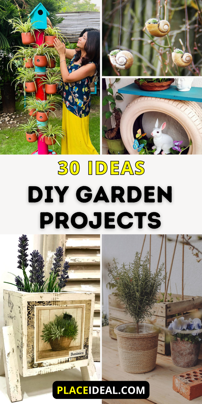 30 DIY Garden Projects: Transform Your Backyard with Creative and ...