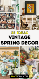 35 Vintage Spring Decor Ideas to Bring Timeless Charm and Freshness to ...
