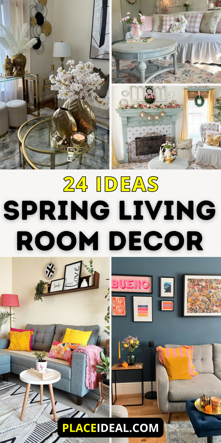 24 Spring Living Room Decor Ideas to Refresh Your Space with Style and ...