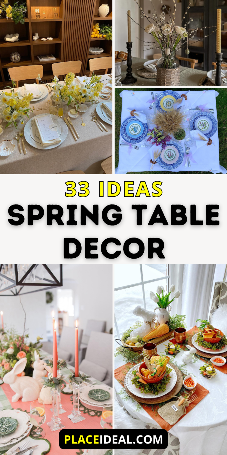 33 Spring Table Decor Ideas to Bring Freshness and Style to Your Dining ...
