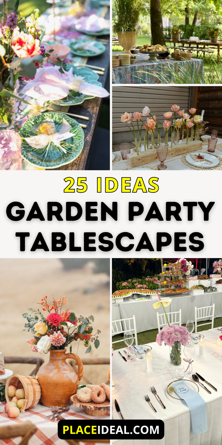 25 Garden Party Tablescapes to Transform Your Outdoor Space into a ...