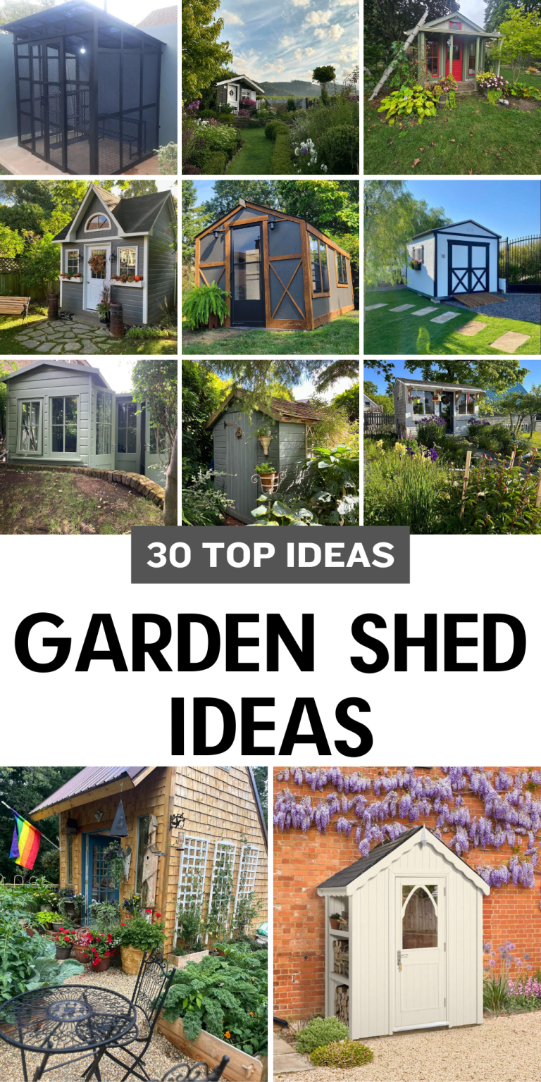 30 Garden Shed Ideas That Combine Style and Functionality for Your ...