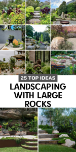 25 Landscaping with Large Rocks Ideas: Transform Your Yard with ...