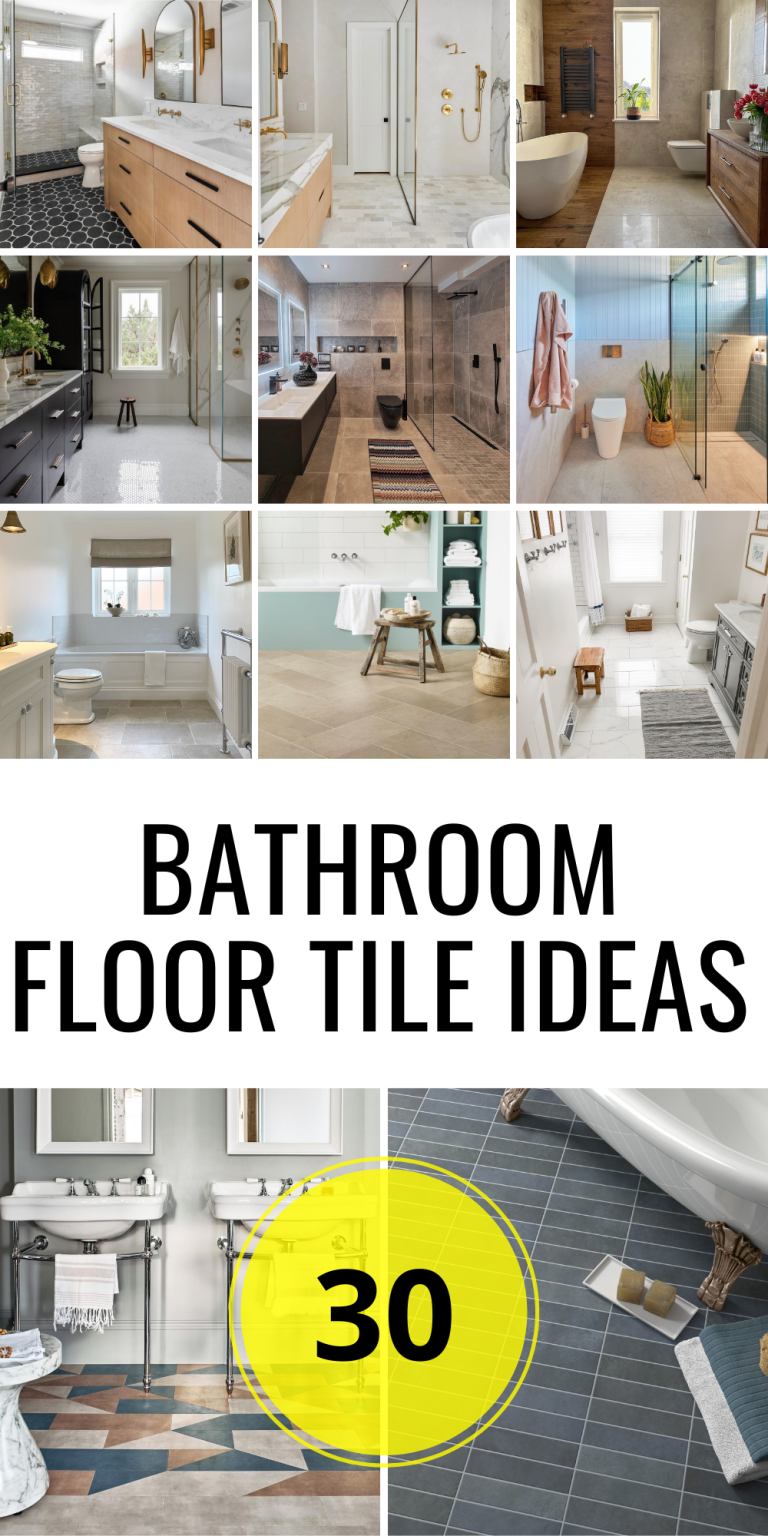 30 Bathroom Floor Tile Ideas: From Modern Elegance to Timeless Patterns ...