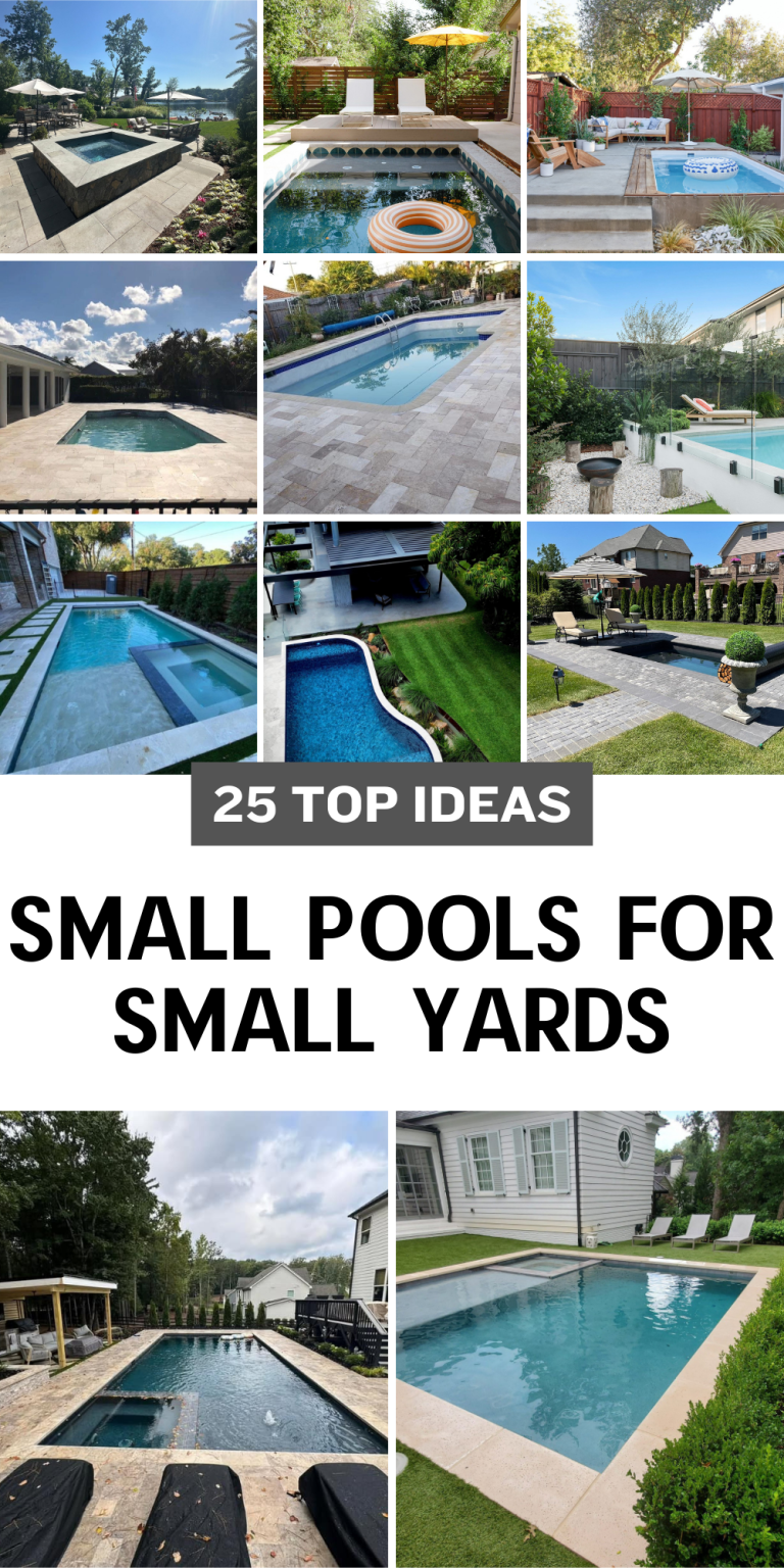 25 Small Pools for Small Yards That Transform Your Outdoor Space into a ...