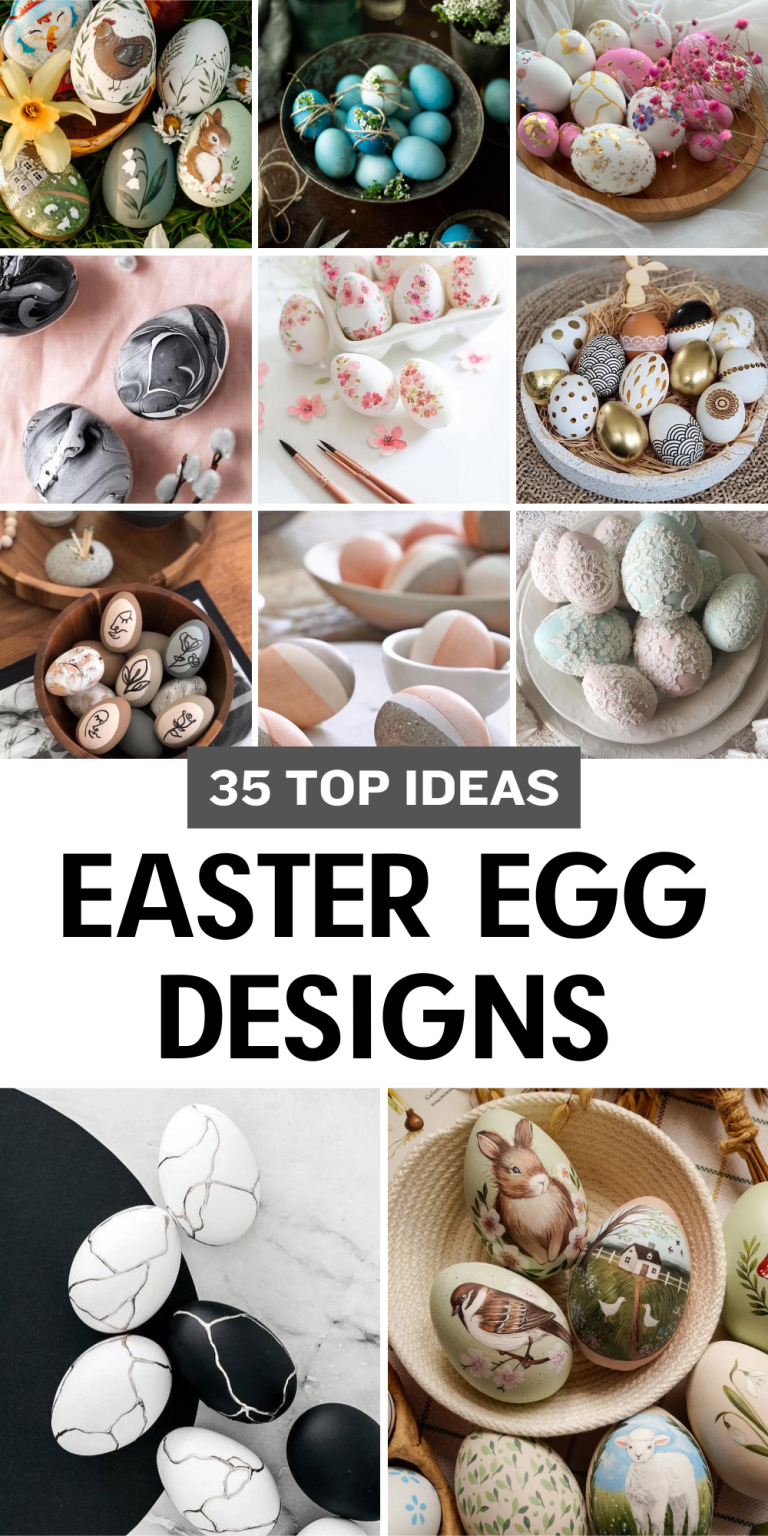 35 Easter Egg Designs That Will Inspire Your Most Creative and Fun ...