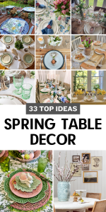 33 Spring Table Decor Ideas to Bring Freshness and Style to Your Dining ...