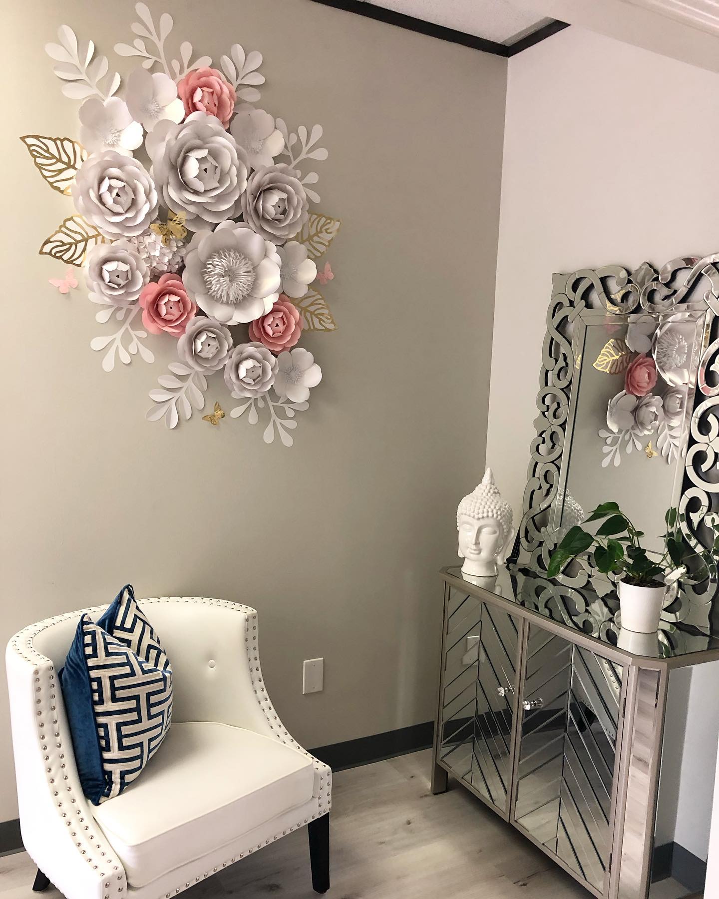 25 Gorgeous Paper Flower Wall Decor Ideas to Transform Your Space ...
