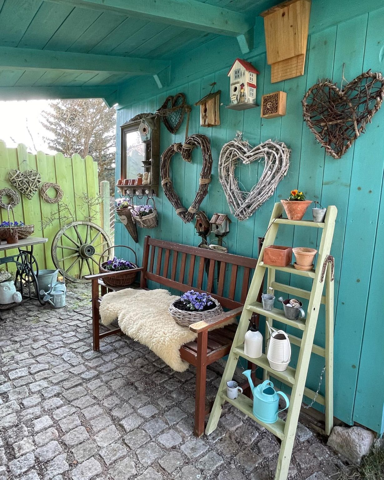 30 Rustic Garden Decor Ideas to Transform Your Outdoor Space into a ...