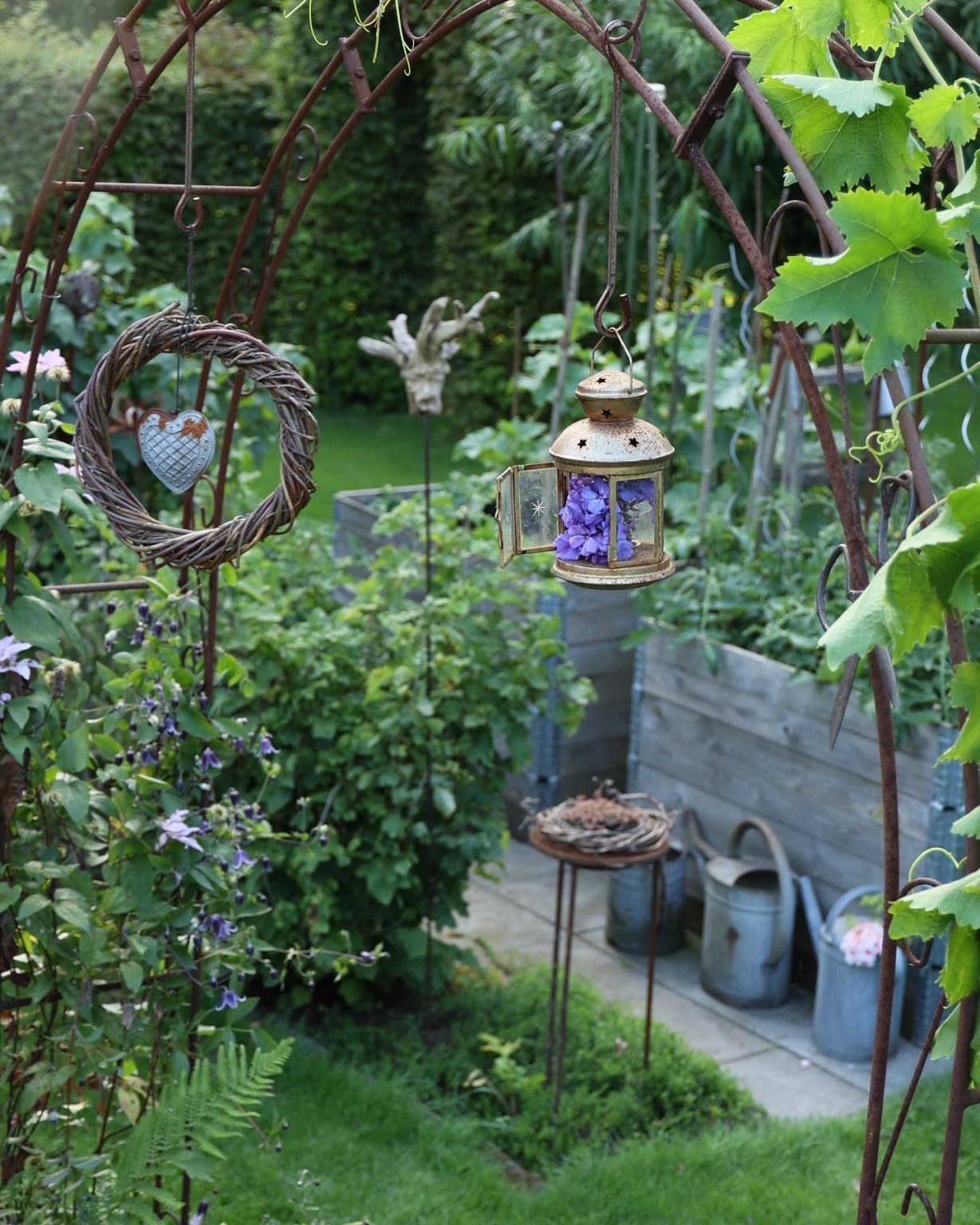30 Rustic Garden Decor Ideas to Transform Your Outdoor Space into a ...