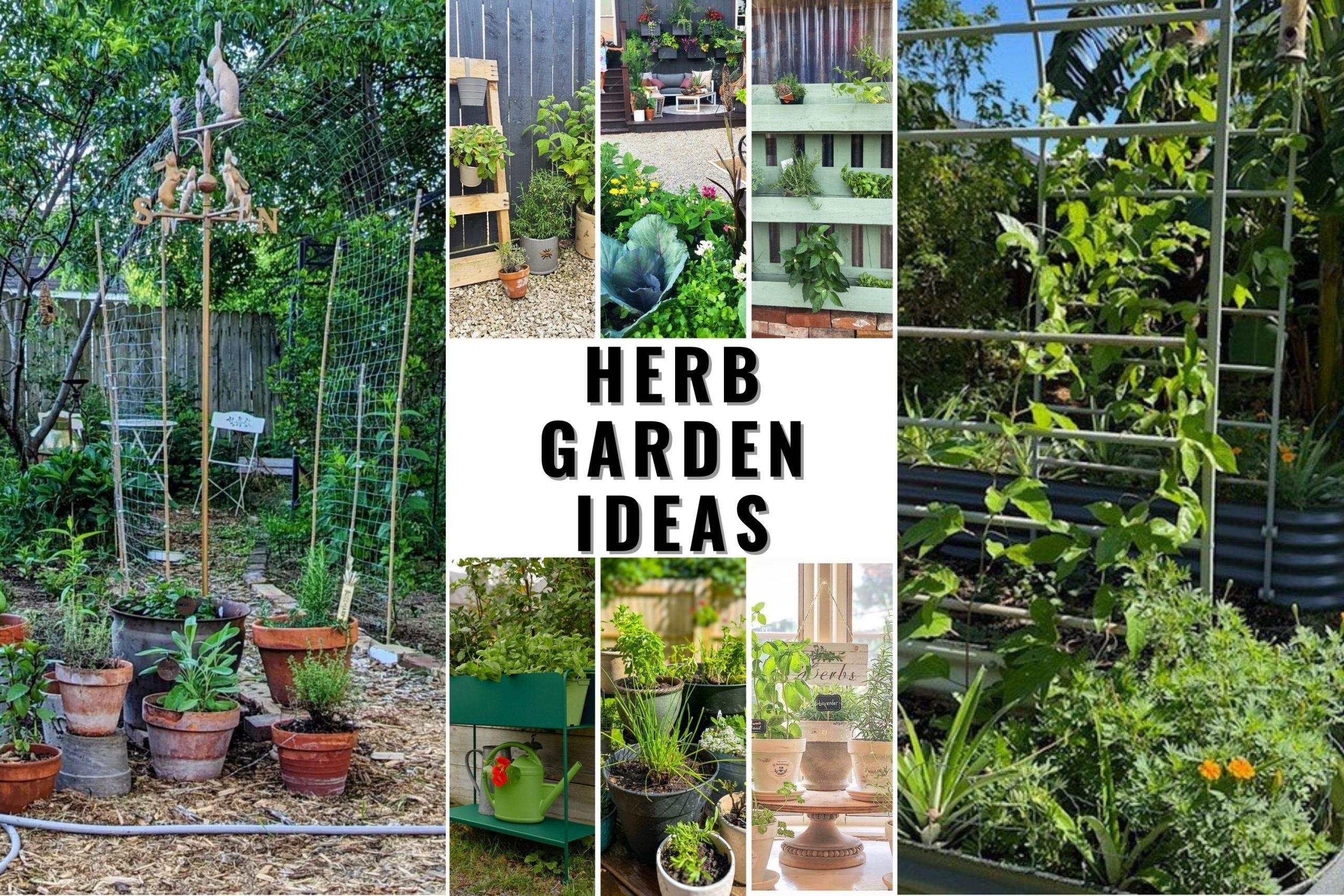 25 Herb Garden Ideas: Transform Your Space with Creative and Functional ...