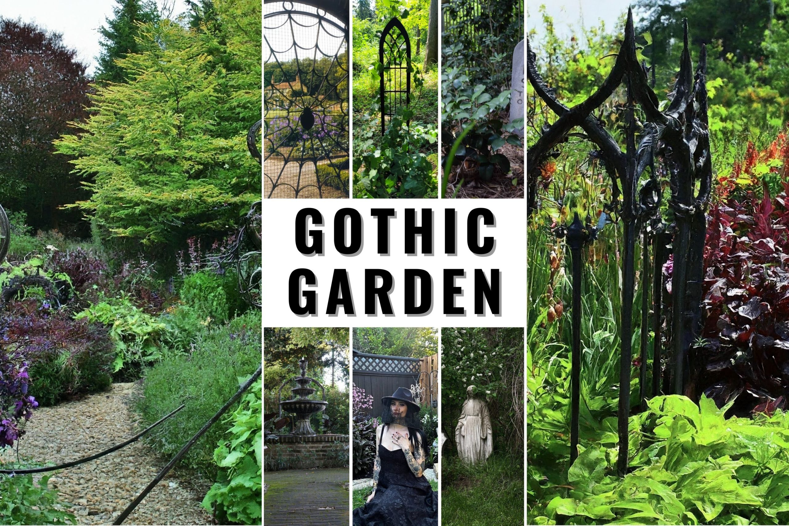 25 Gothic Garden Ideas: Enchanting Designs and Dark Aesthetics for Your ...