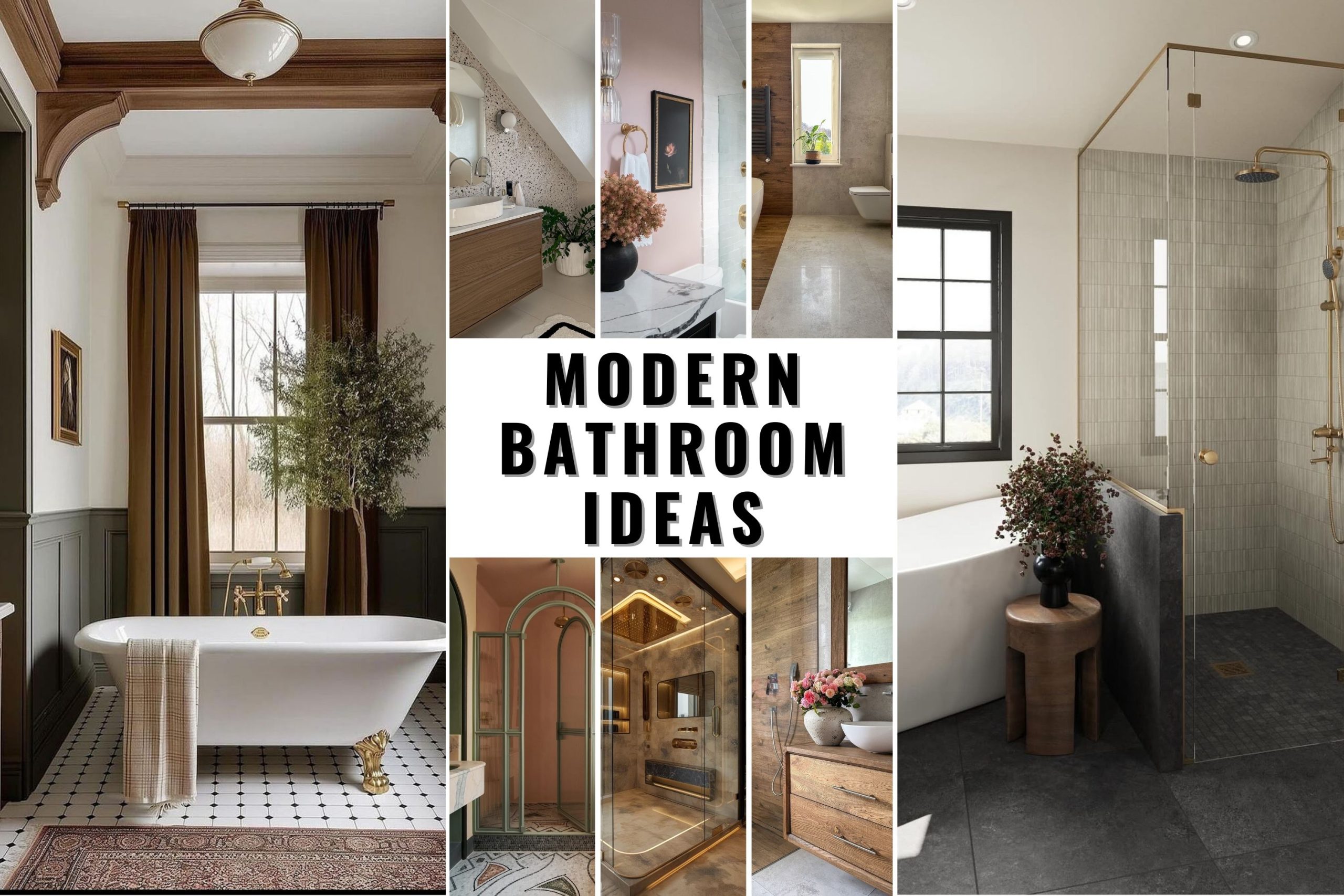 35 Modern Bathroom Ideas to Transform Your Space with Luxury and Style ...