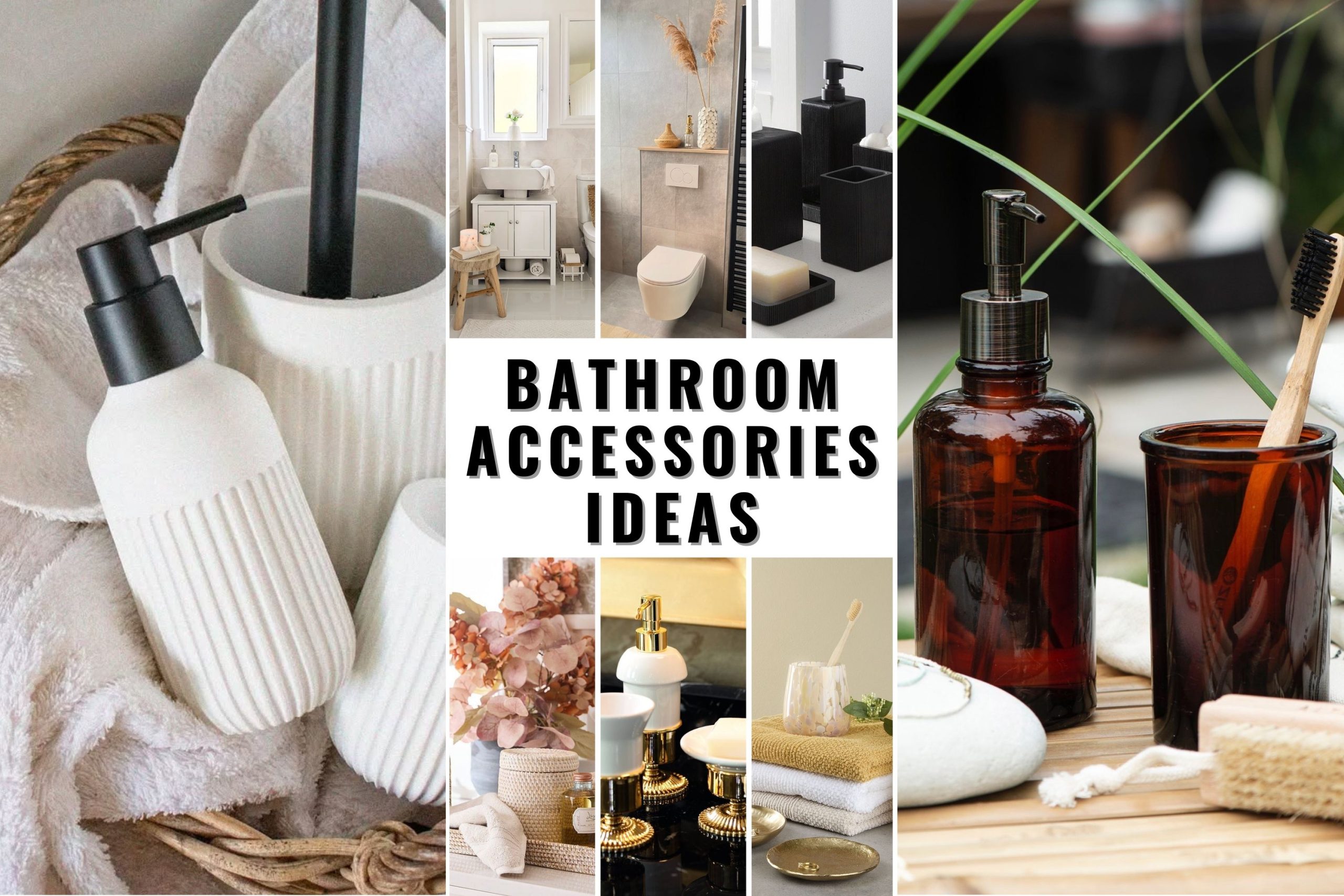 30 Bathroom Accessories Ideas for a Modern, Functional, and Stylish ...
