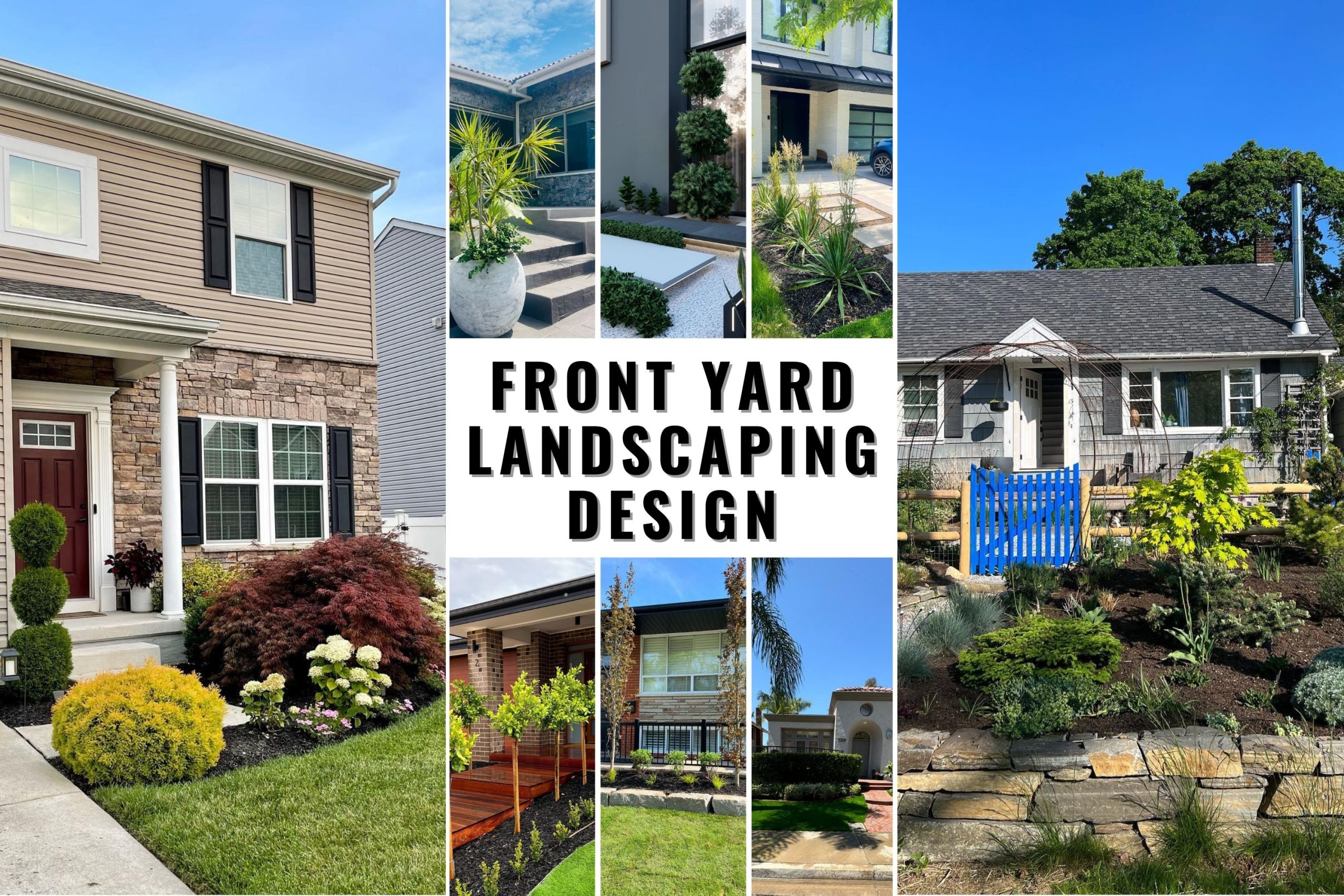 27 Front Yard Landscaping Design Ideas to Boost Curb Appeal with Modern ...