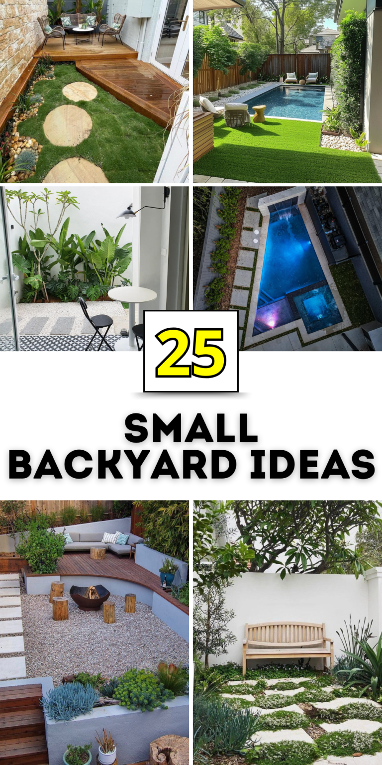 25 Small Backyard Ideas: Transform Your Outdoor Space on a Budget ...