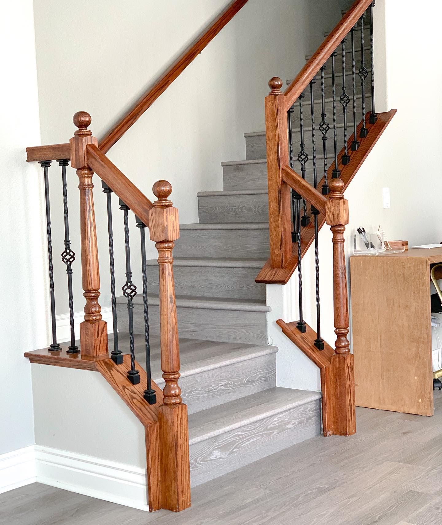30 Stair Railing Ideas to Transform Your Home – Modern, Rustic, and ...