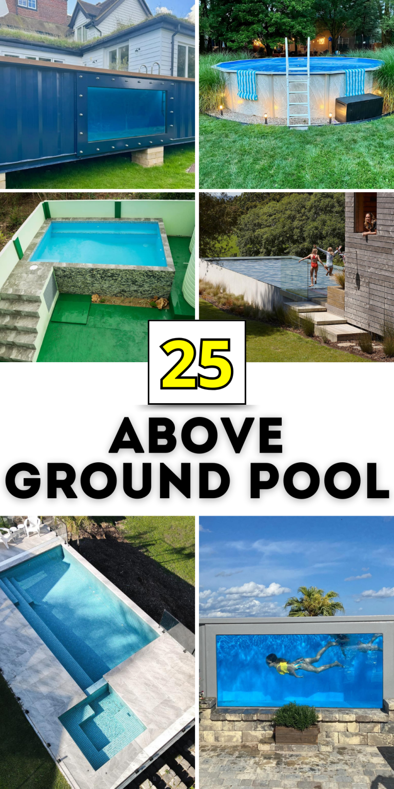 25 Above Ground Pool Ideas That Transform Your Backyard into a Stunning ...