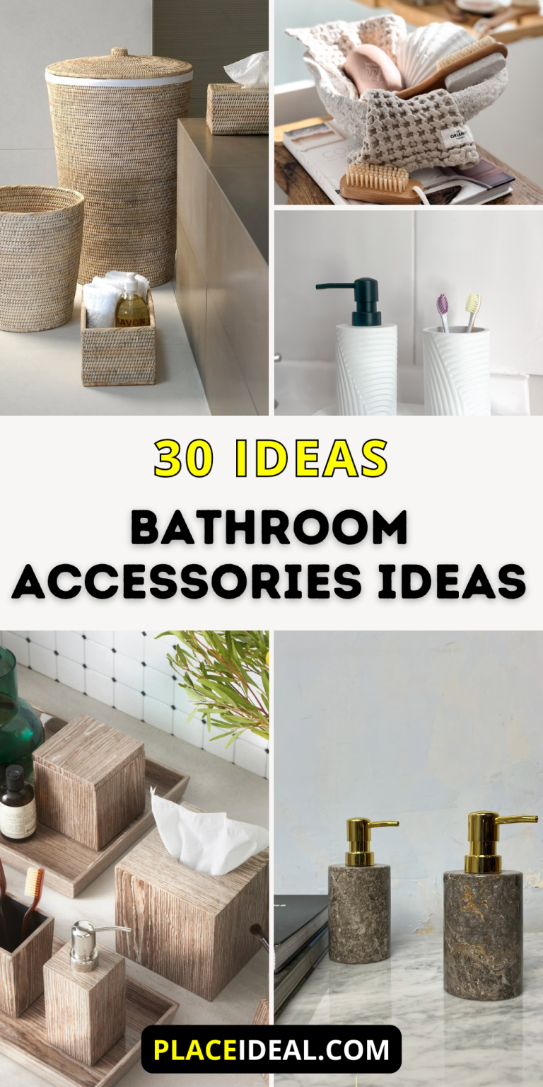 30 Bathroom Accessories Ideas for a Modern, Functional, and Stylish ...