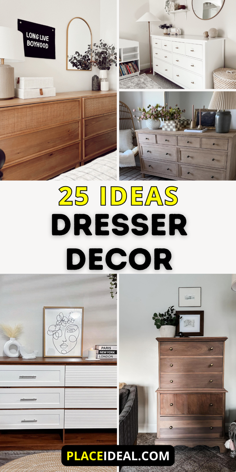 25 Dresser Decor Ideas to Transform Your Space – From Modern to Boho ...