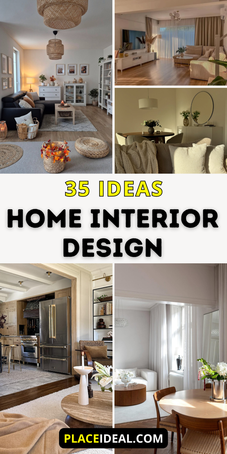 35 Home Interior Design Ideas to Inspire a Modern, Beautiful, and Cozy ...