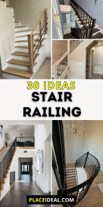 30 Stair Railing Ideas to Transform Your Home – Modern, Rustic, and ...