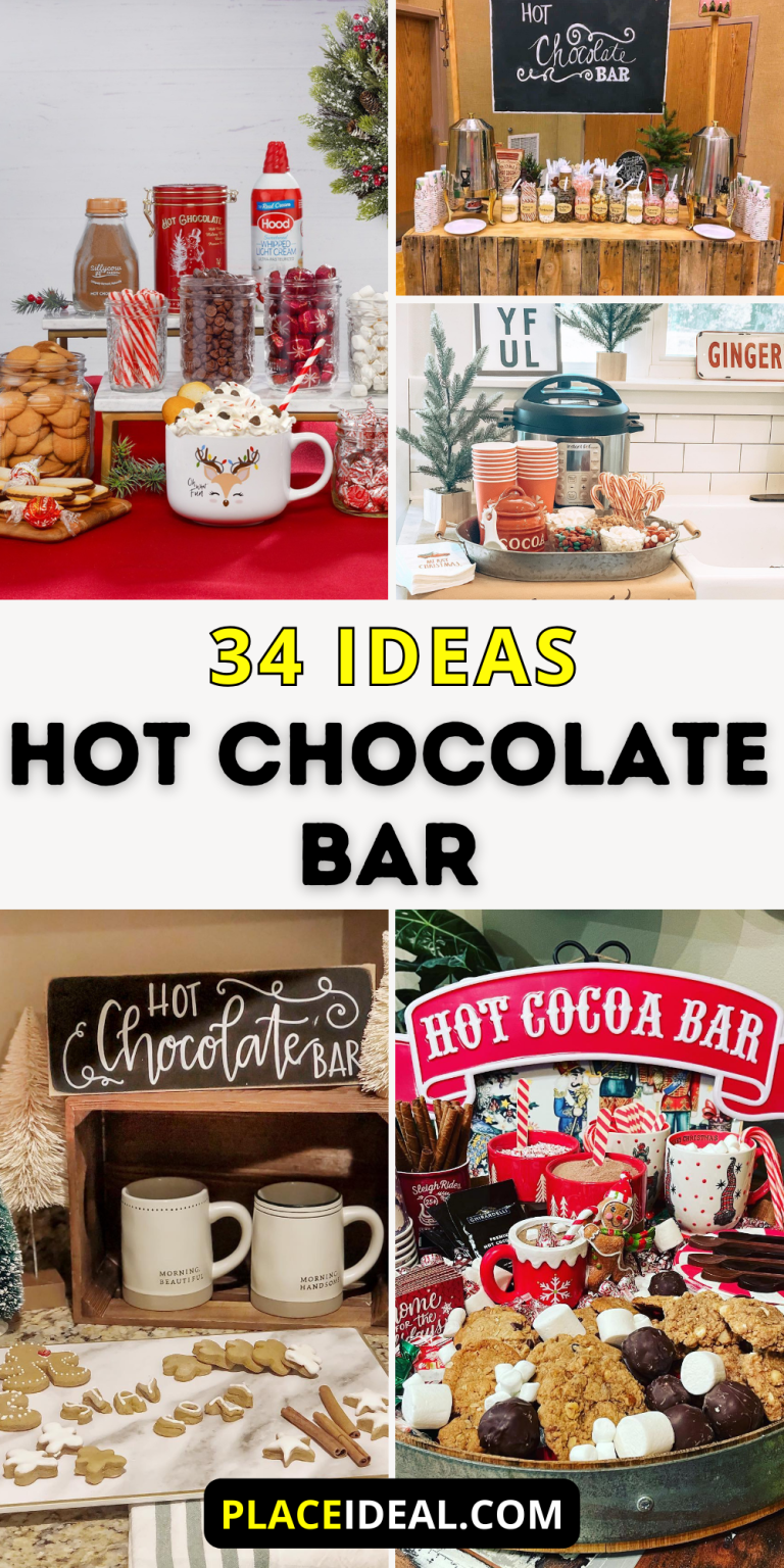 34 Hot Chocolate Bar Ideas to Warm Up Your Winter Gatherings: DIY ...