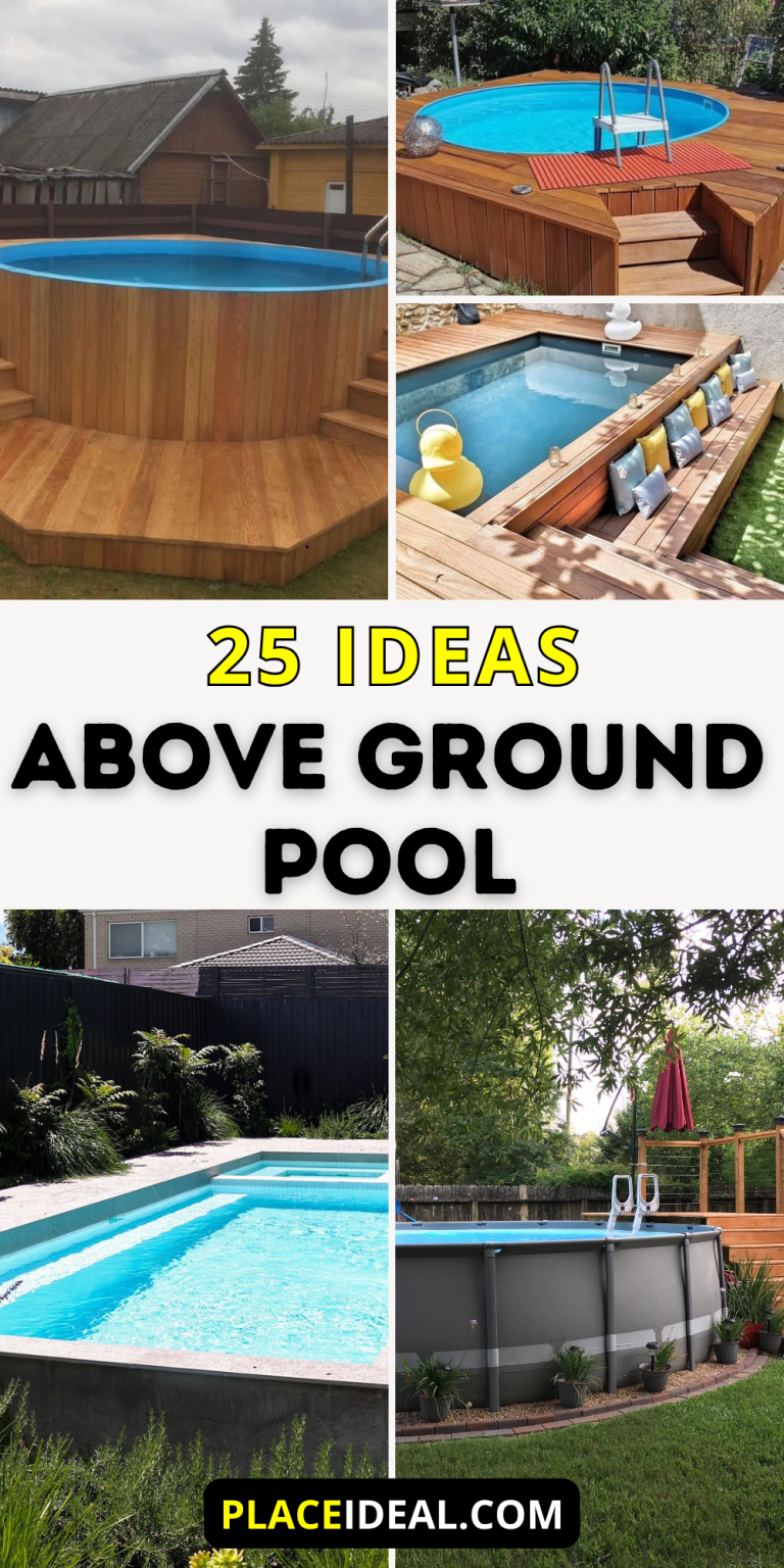 25 Above Ground Pool Ideas That Transform Your Backyard into a Stunning ...