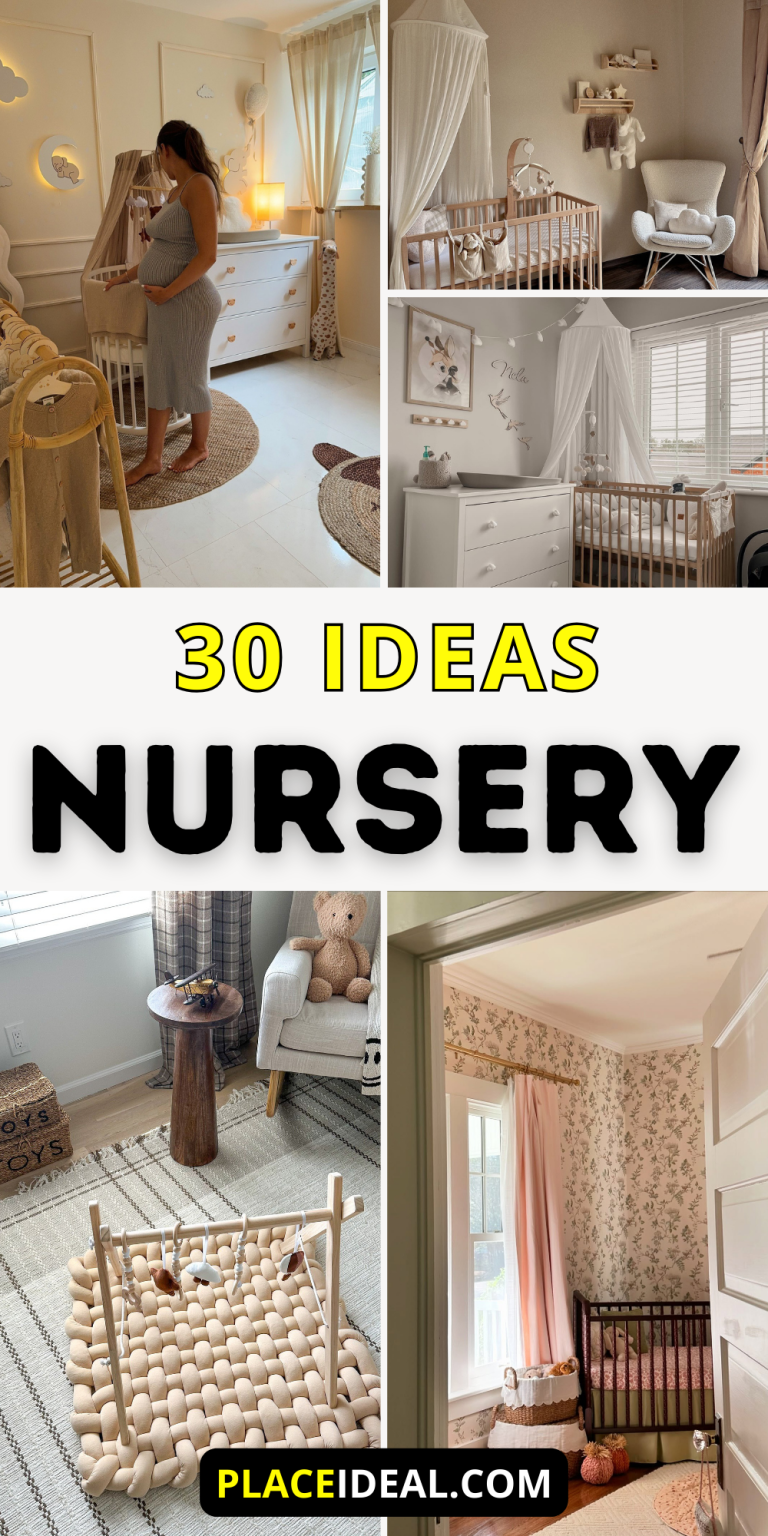 30 Nursery Ideas: Charming Designs for a Stylish and Cozy Baby Room ...