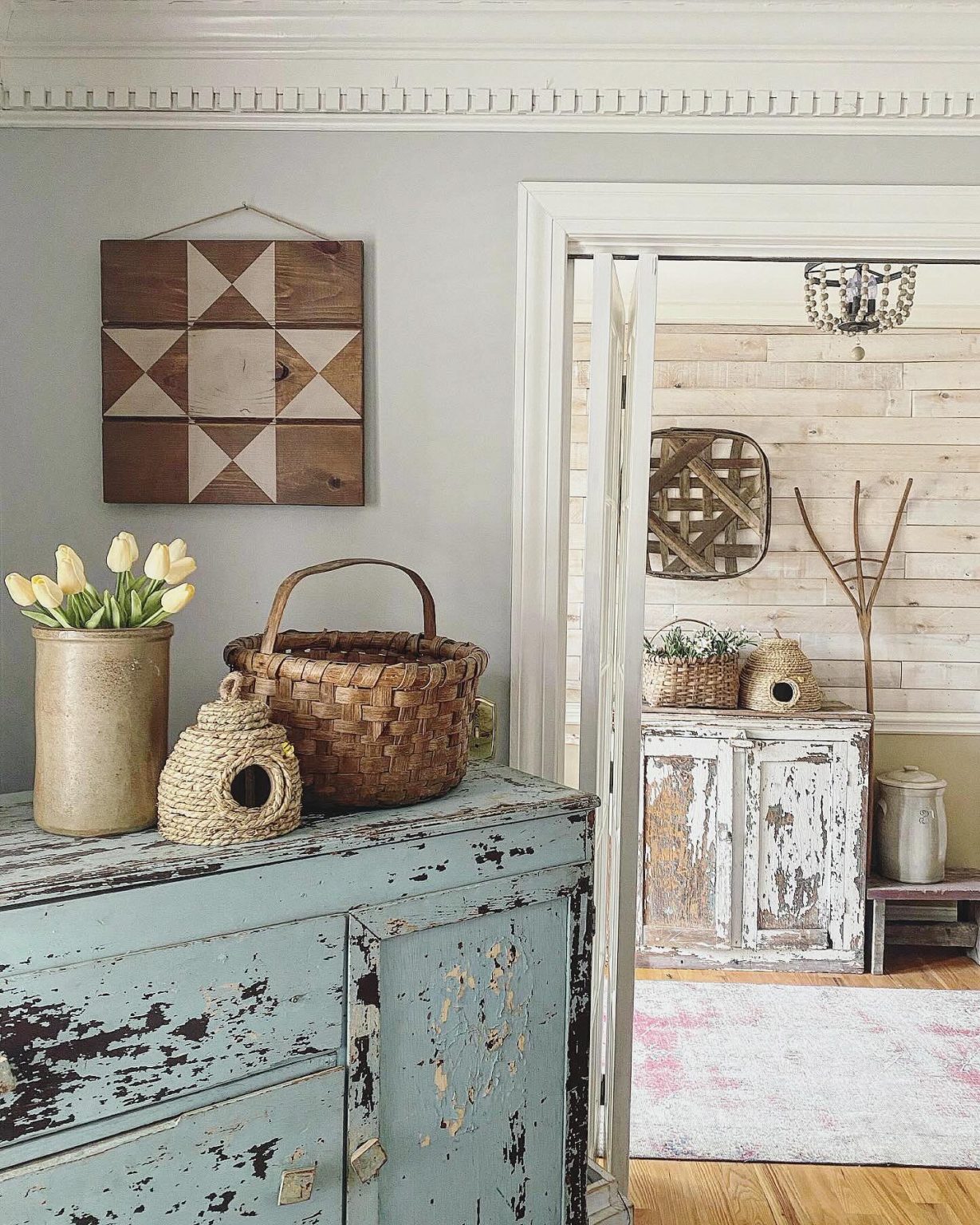 35 Vintage Farmhouse Decor Ideas to Transform Your Home into a Cozy ...