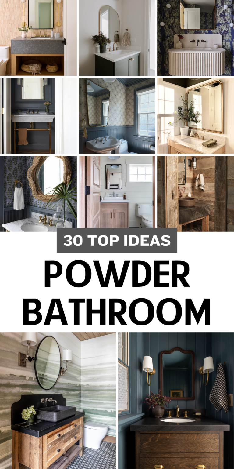 30 Powder Bathroom Ideas That Blend Luxe, Modern, and Classic Styles ...