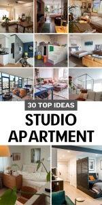 30 Studio Apartment Ideas: Stylish, Modern, and Space-Saving Designs ...