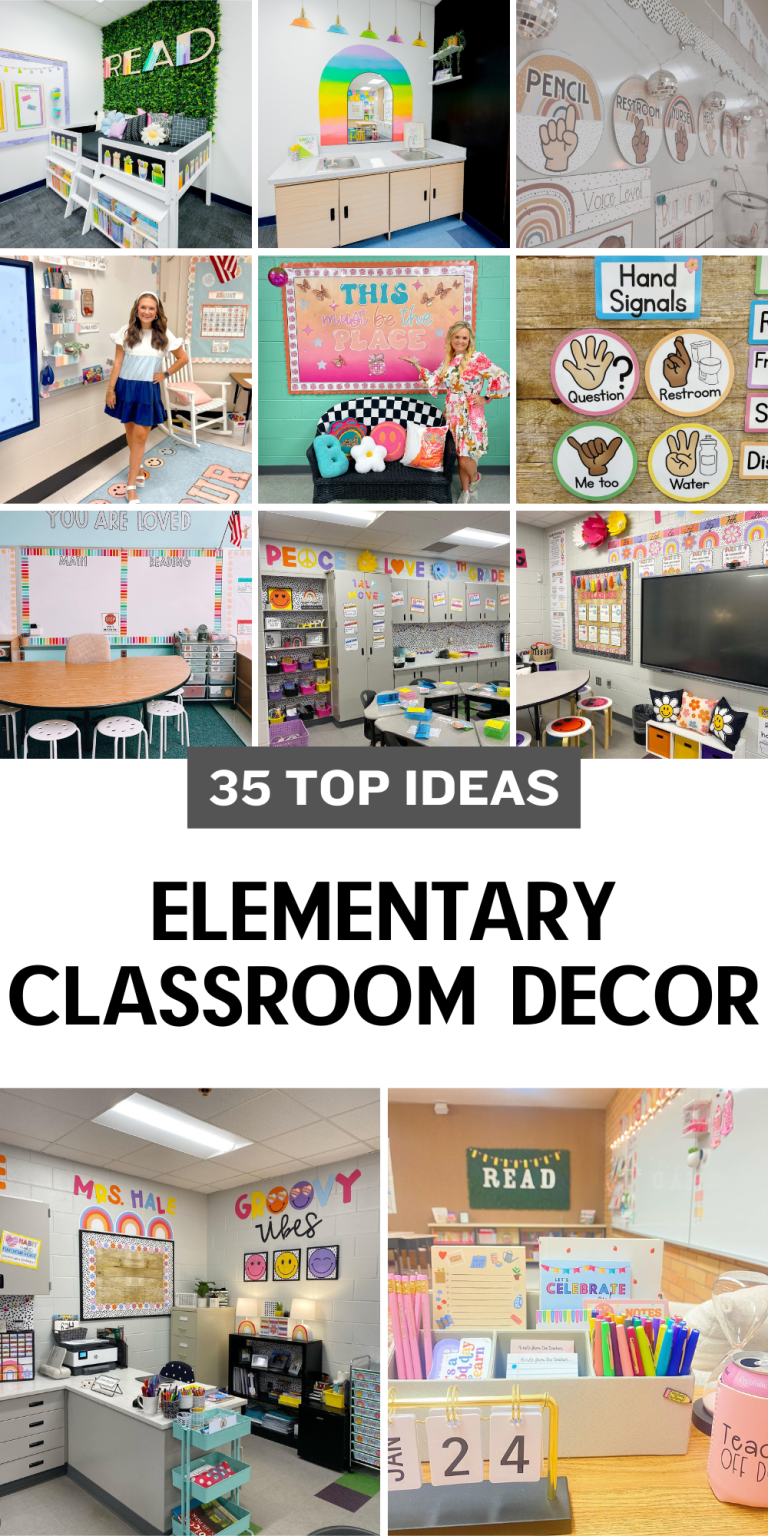 35 Elementary Classroom Decor Ideas to Inspire Creativity and Fun ...