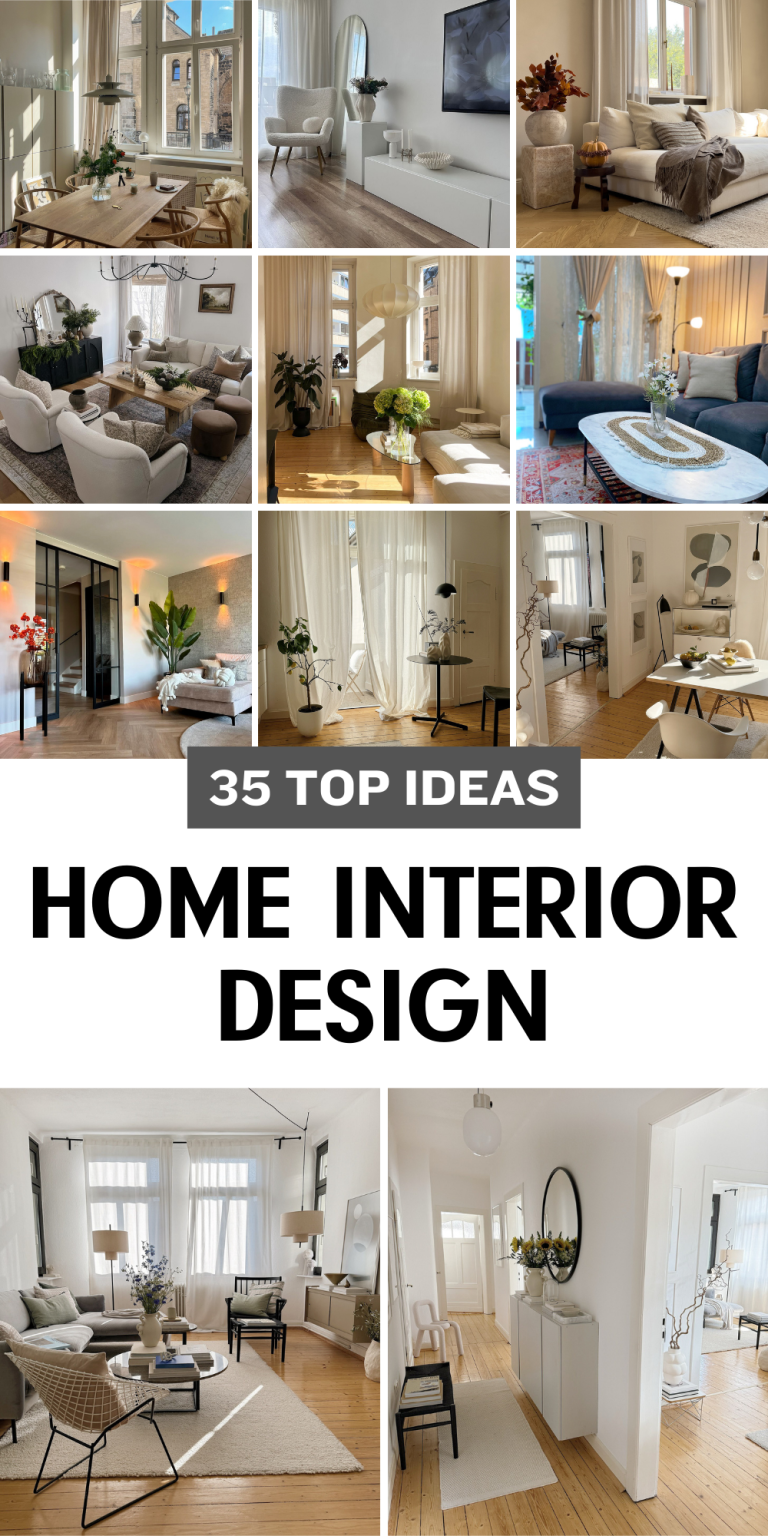 35 Home Interior Design Ideas to Inspire a Modern, Beautiful, and Cozy ...