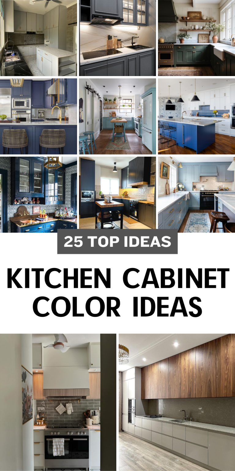 25 Stunning Kitchen Cabinet Color Ideas to Transform Your Space ...