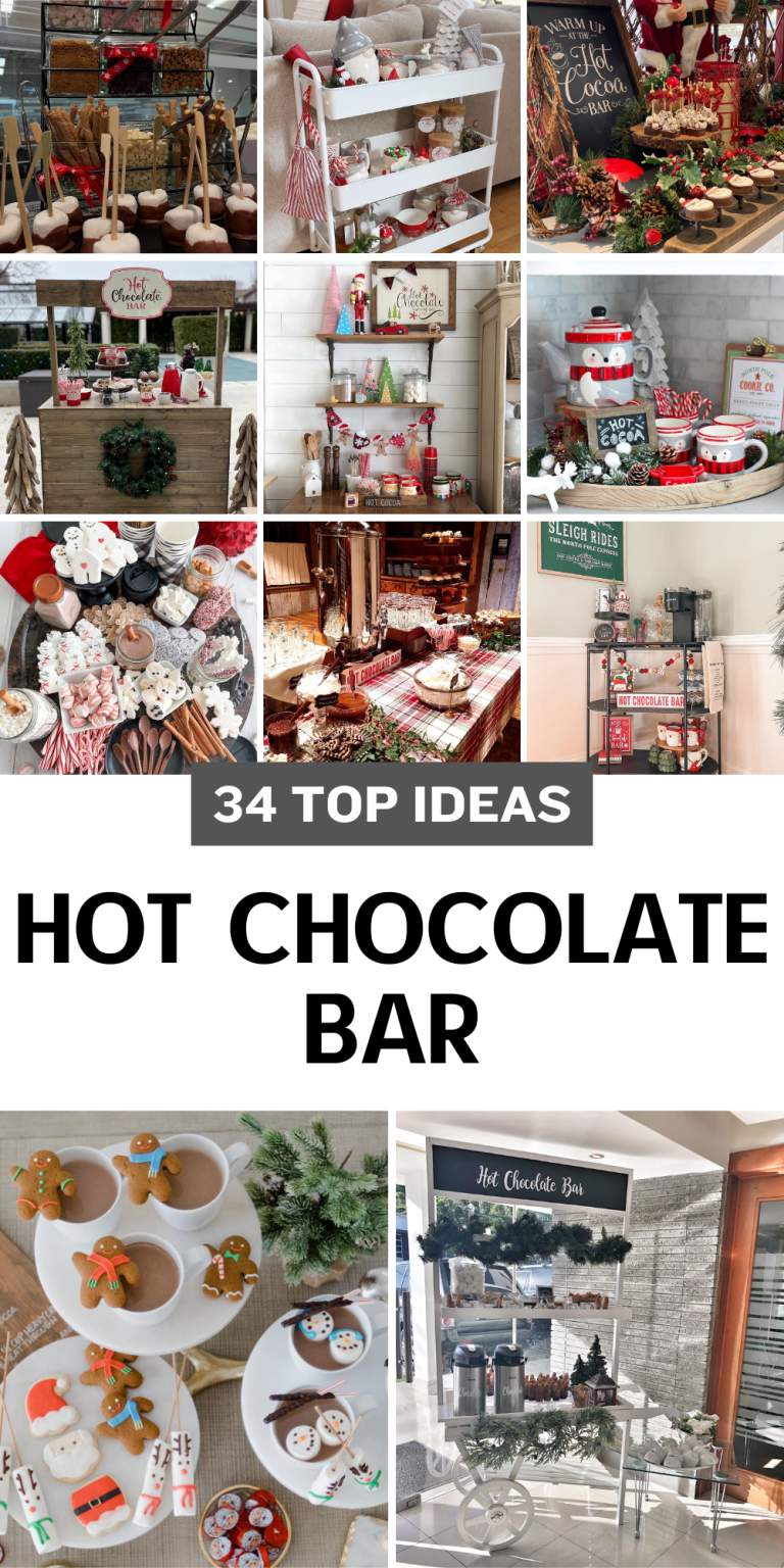 34 Hot Chocolate Bar Ideas to Warm Up Your Winter Gatherings: DIY ...