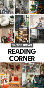 34 Reading Corner Ideas to Transform Your Space into a Cozy and Stylish ...